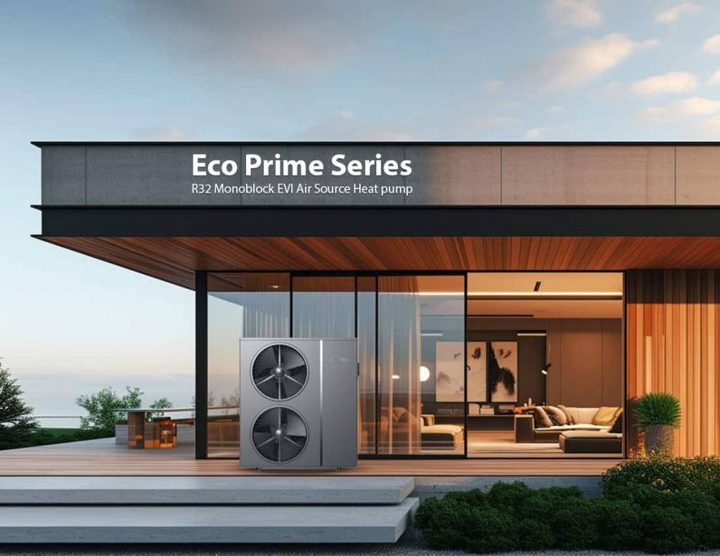 Σειρά Ecoprime – EVI R32 Αντλία θερμότητας Θέρμανση/Ψύξη/ΖΝΧ - Evitron
